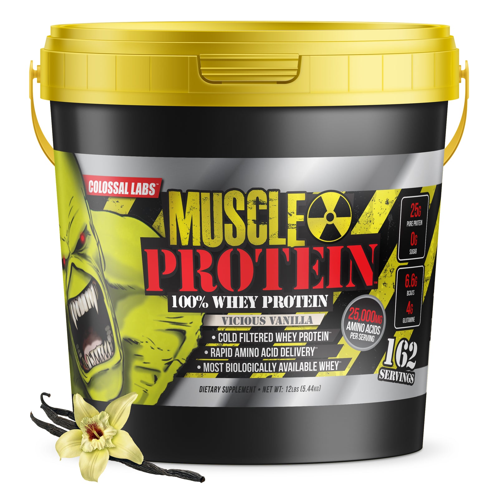 12 lbs Bucket - Colossal Labs™ Muscle Protein